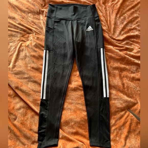 adidas | Pants & Jumpsuits | Adidas Prime Green Black Legging A33 ...
